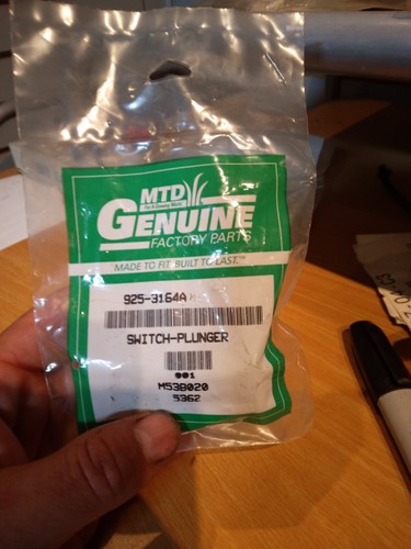 MTd, Cub Cadet And Others. Interlock Switch Genuine OEM 925-3174A | eBay