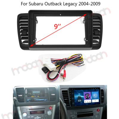 9'' Car Radio Stereo Dash Fascia Frame Panel Trim for Subaru Outback ...