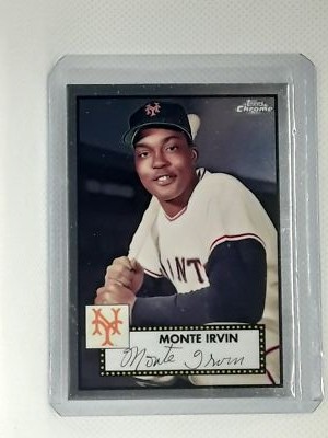 Monte Irvin 2021 Topps Chrome Platinum Anniversary - #644 | eBay