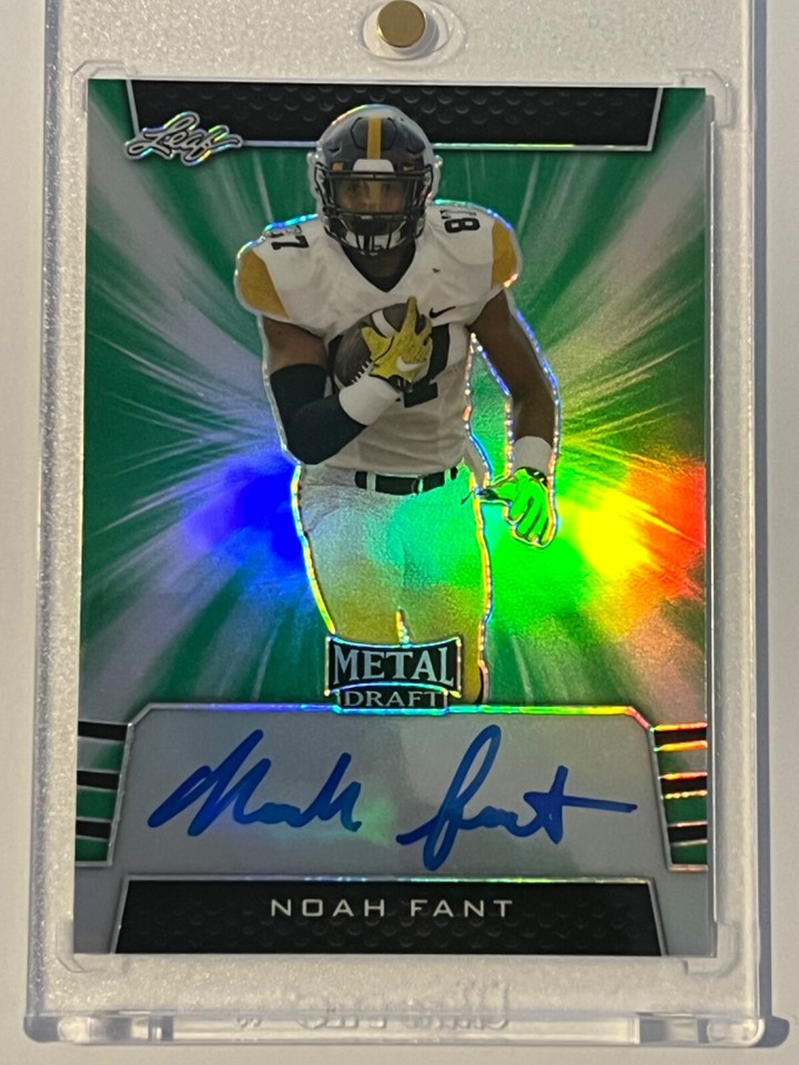2019 Leaf Metal Draft Noah Fant Green Rookie Auto /10 #BA-NF1 | eBay