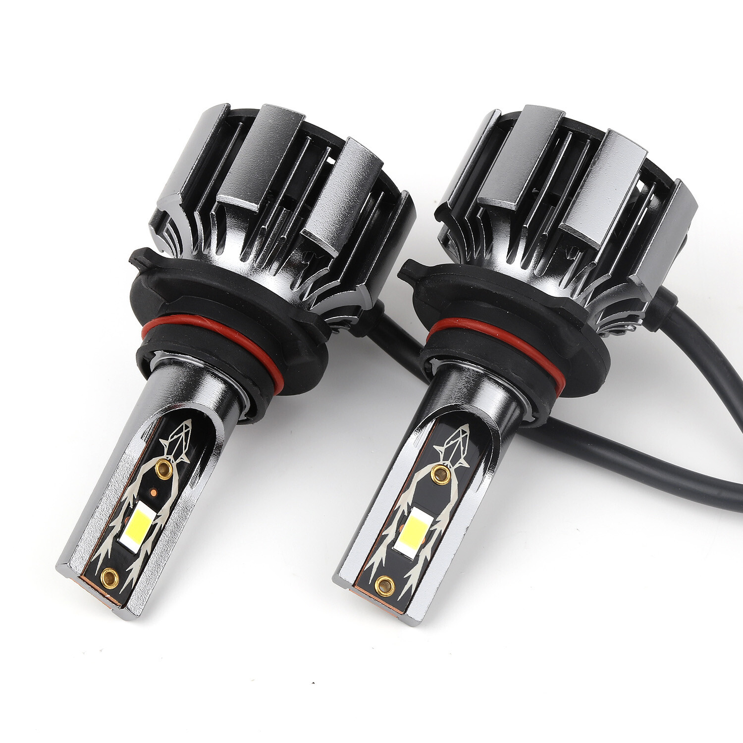 9005 9006 LED Headlight Hi-Lo Beam Bulbs Globes For Toyota Landcruiser ...