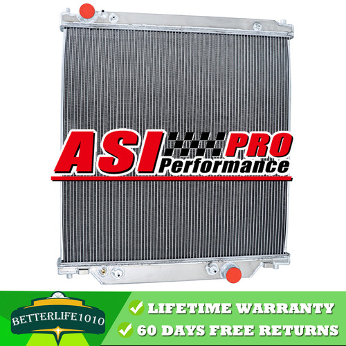 2 ROW Radiator Fits Ford F250 F350 F450 F550 Powerstroke 6.0L Turbo ...