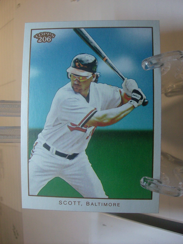 2009 Topps 206 Baseball #152 - Luke Scott - Baltimore Orioles (98374 ...
