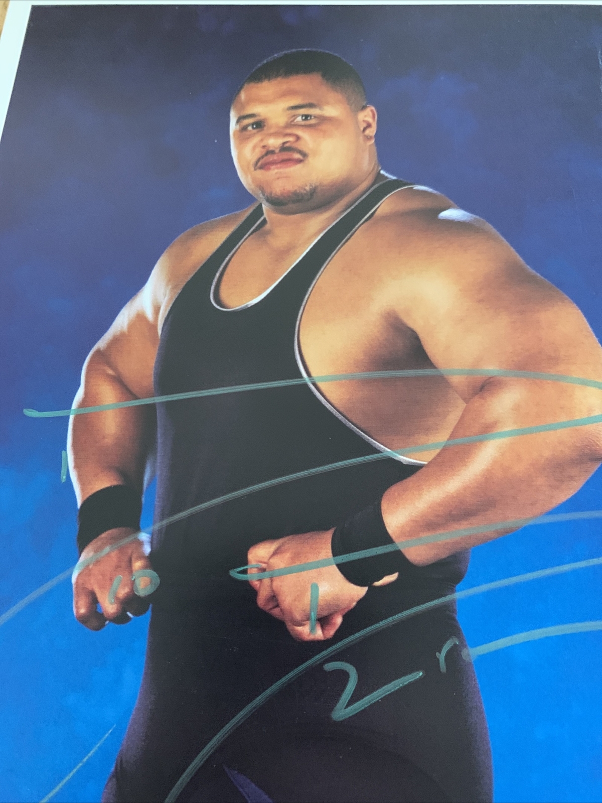 D’LO BROWN SIGNED 8x10 PHOTO WWF WWE WCW TNA AEW ROH WRESTLING WITH ...