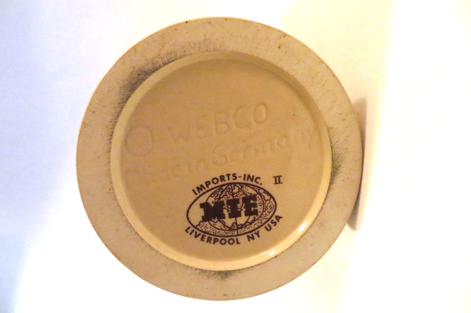 Vintage Shultz and Dooley Pottery Beer Steins - Webco - Made in Germany ...