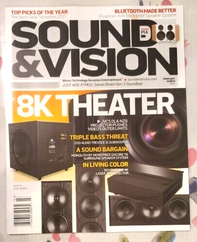 Sound & Vision Magazine February March 2022 Top Picks Of The Year 8K ...