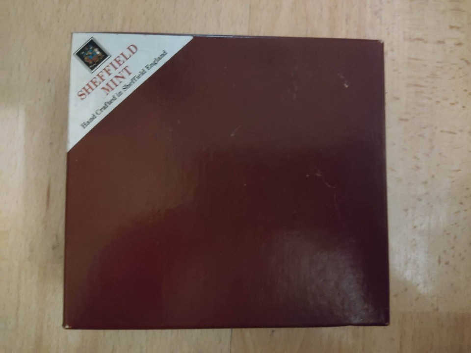 Hip Flask English Pewter, Sheffield Mint. with funnel, open box not ...