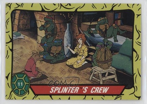 1989 Teenage Mutant Ninja Turtles Splinter Raphael Leonardo April O ...