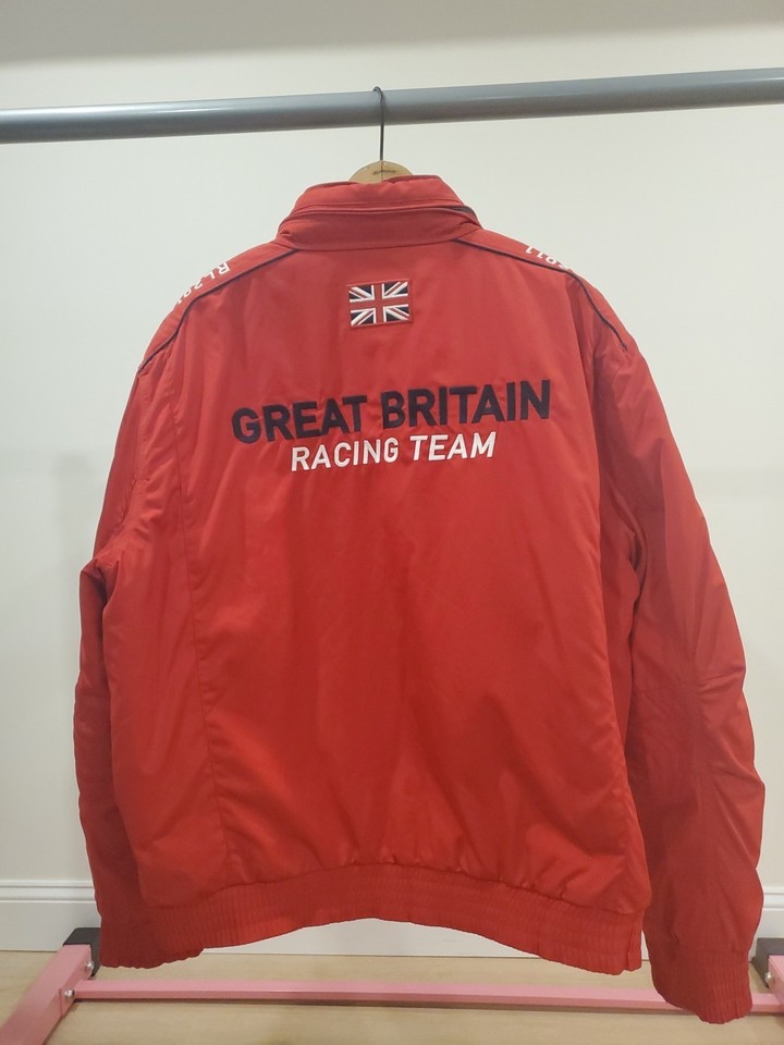 2011 Red Polo Ralph Lauren Racing Jacket. Great Britain Racing Team | eBay