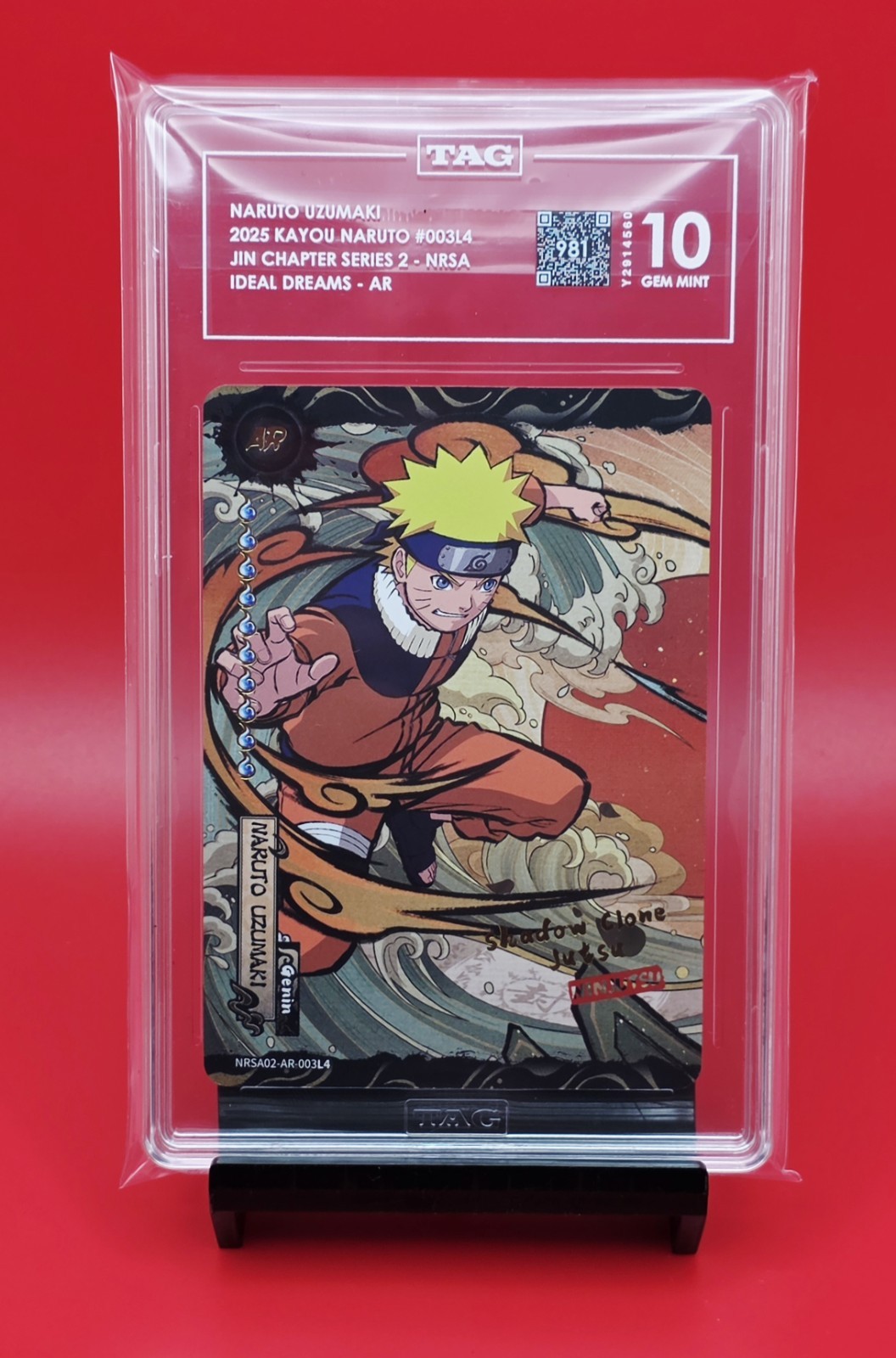 2025 Kayou Naruto Jin Chapter Series 2 Naruto Uzumaki AR TAG 10 #003L4 ...