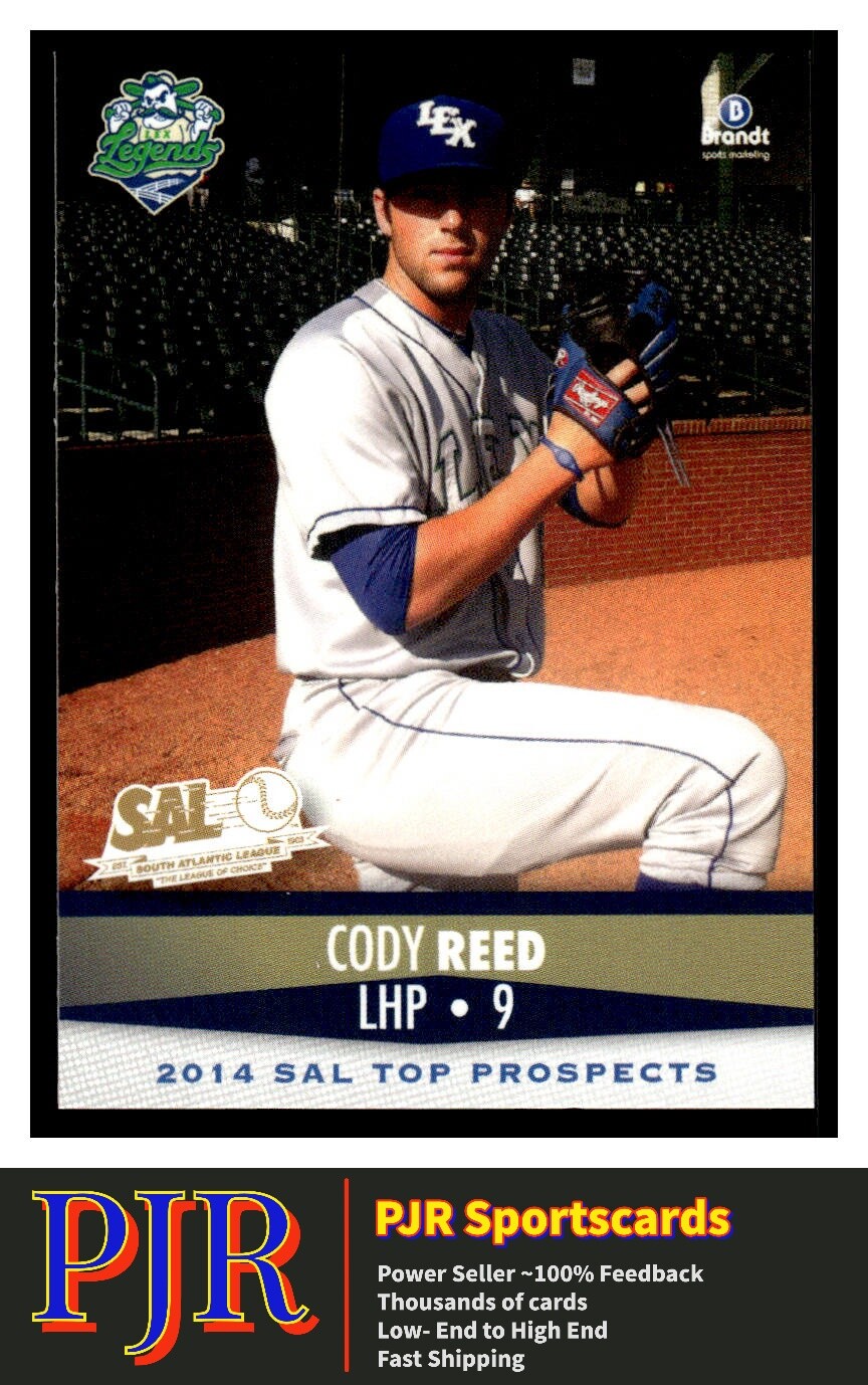 2014 Brandt South Atlantic League #22 Cody Reed Lexington Legends 35% ...