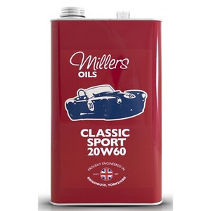 Millers Oils Classic Sport 20W-60 20W60 Semi Synthetic Engine Oil - 5 ...