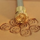 Rose Leather Stamp Tools Stamps Stamping Carving Brass Tool Crafting ...
