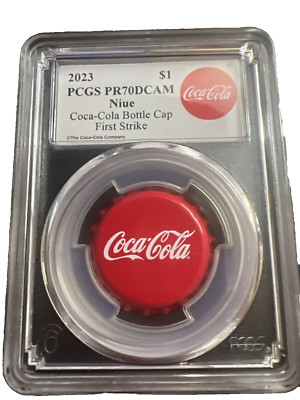 Coca-Cola® 6 gram Silver Bottle Cap - PR-70 PCGS (FS) | eBay