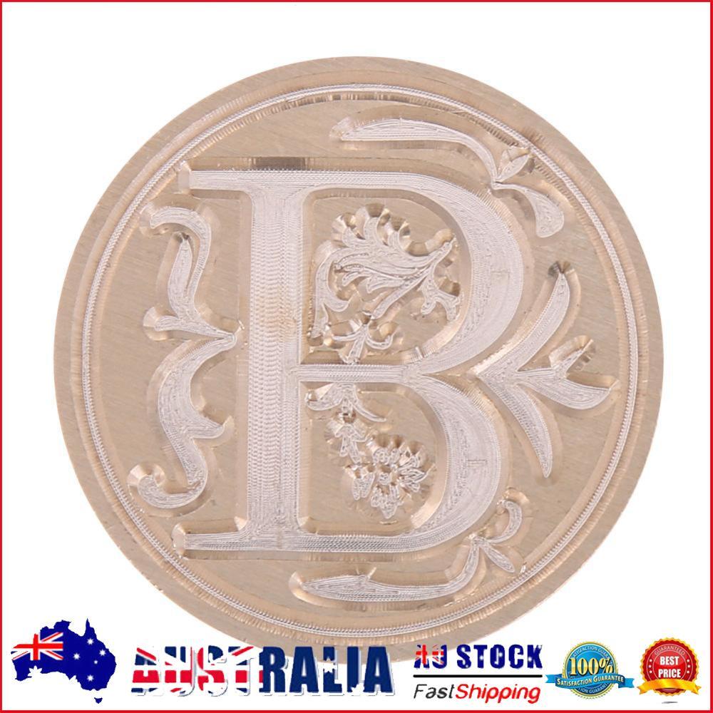3D DIY Embossed Wax Stamp Removable Round No Handle for Envelopes (B ...