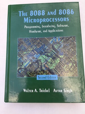 The 8088 and 8086 Microprocessors textbook hardcover Triebel & Singh | eBay