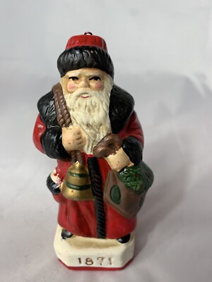 Old World Santa Collectible Porcelain Ornament 1874 By Classic ...