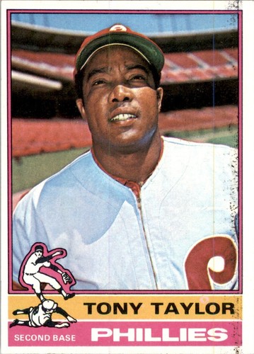 1976 Topps Baseball Tony Taylor Philadelphia Phillies #624 | eBay