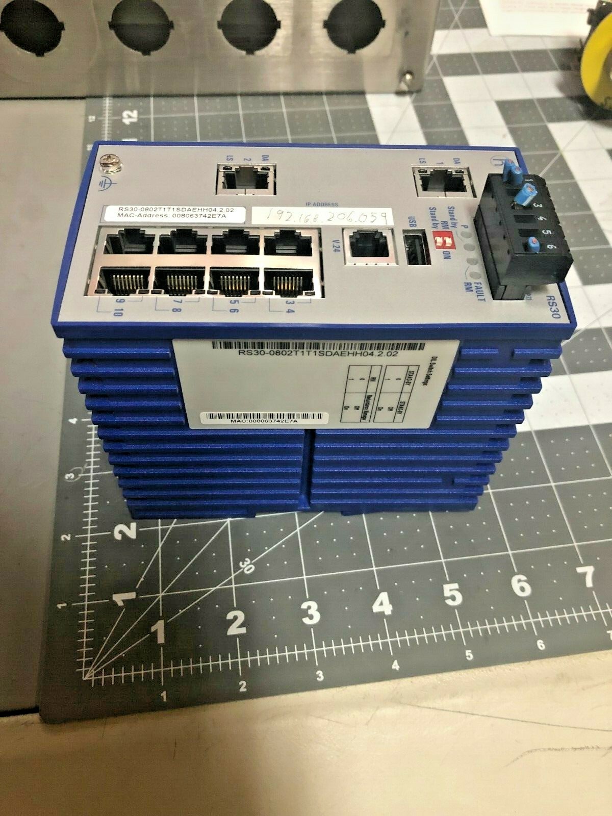 Hirschmann RS30-0802T1T1SDAEhh04.2.02 Rail Switch RS30-0802T1T1SDAE | eBay