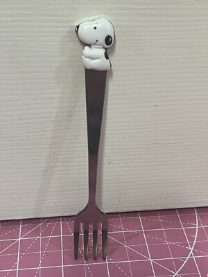 Peanuts Baby Snoopy Infant Fork Eating Kids Collectible | eBay