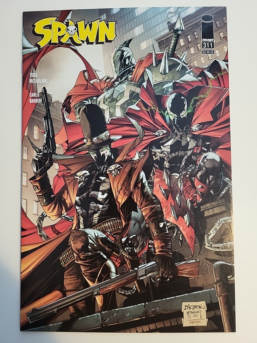 SPAWN #311 Carlo Barberi Cover - C - First Print Image Comics 2020 NM ...