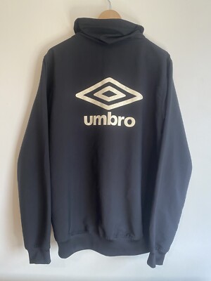 Umbro large Pro Training Type Rare ‘Snood’Neck Full Zip Tracksuit Top ...