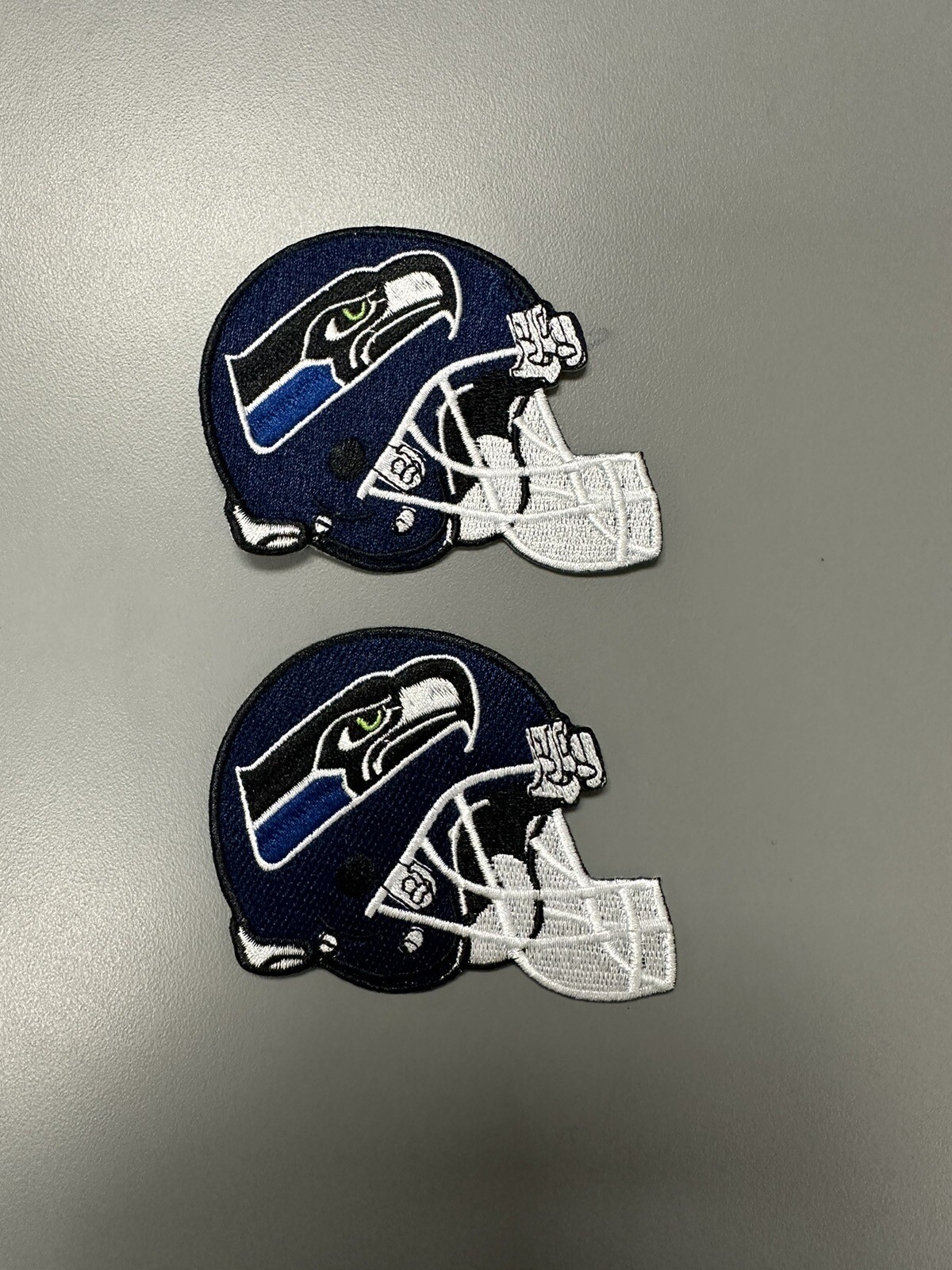 NFL Seattle Seahawks Embroidery Iron/Sew On Badge Patch Set Of 2 Brand ...