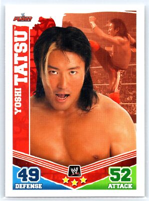 Yoshi Tatsu 2010 Topps Slam Attax WWE Mayhem #NNO | eBay