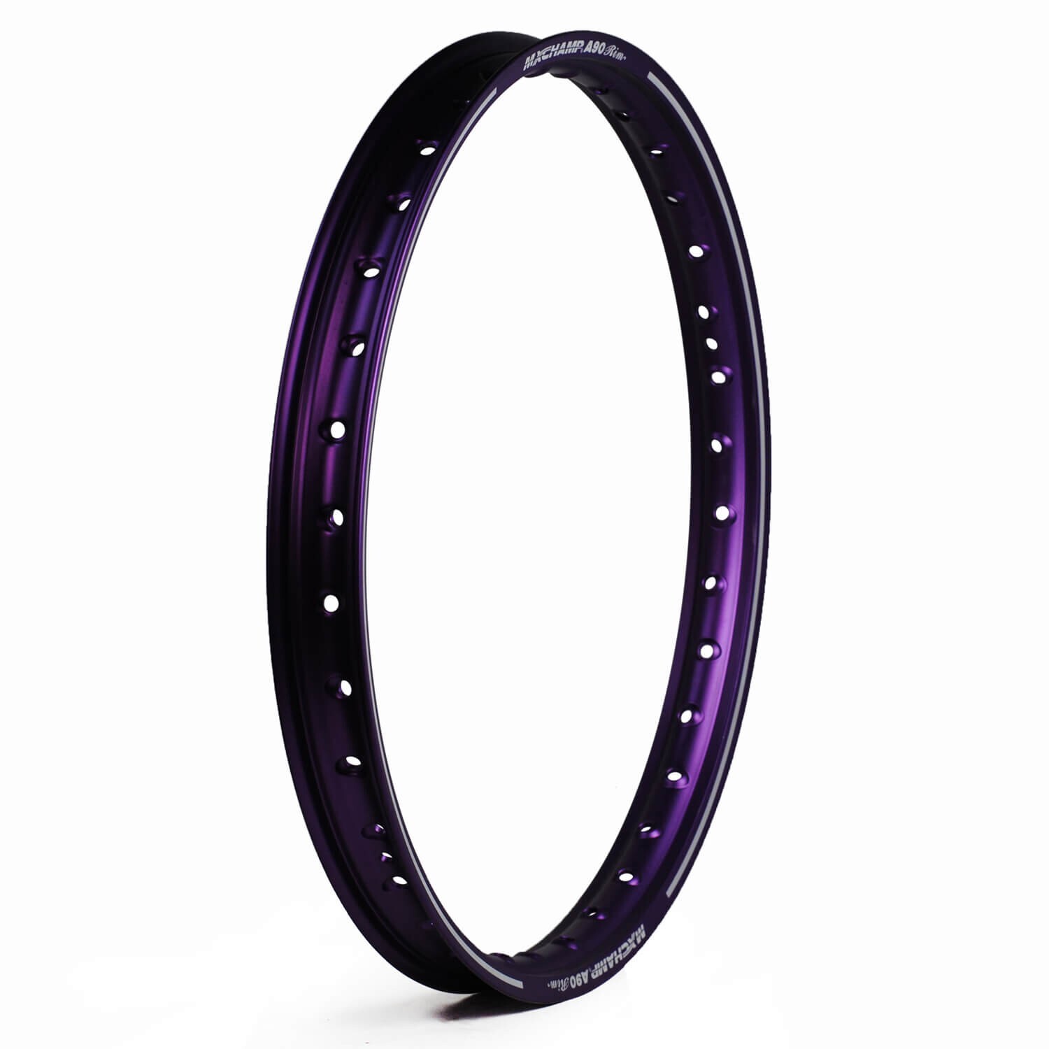 MXCHAMP A90 Front Wheel Rim Purple-21"x1.60" 36 Spoke Holes for Yamaha ...
