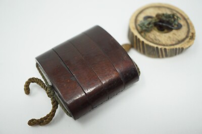Japanese Inro Medicine-Box with Netsuke & Ojime Antique Original ...
