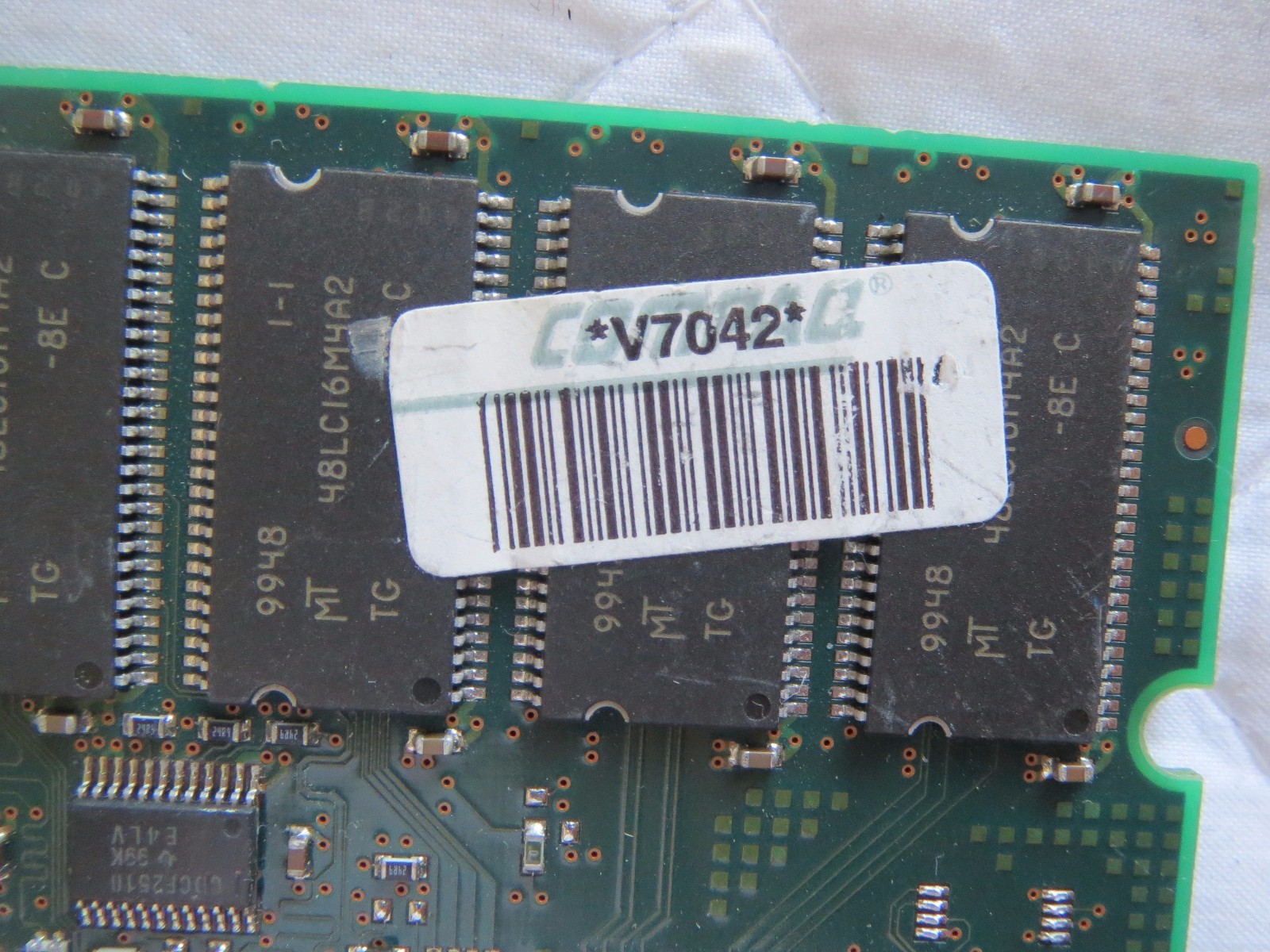 LOT OF 2 COMPAQ 127007-021 V7042 MEMORY RAM | eBay