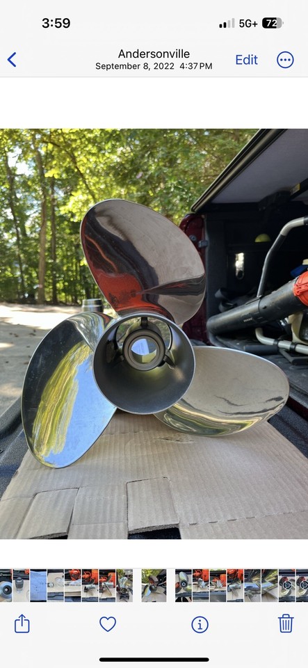 used boat parts propellers | eBay