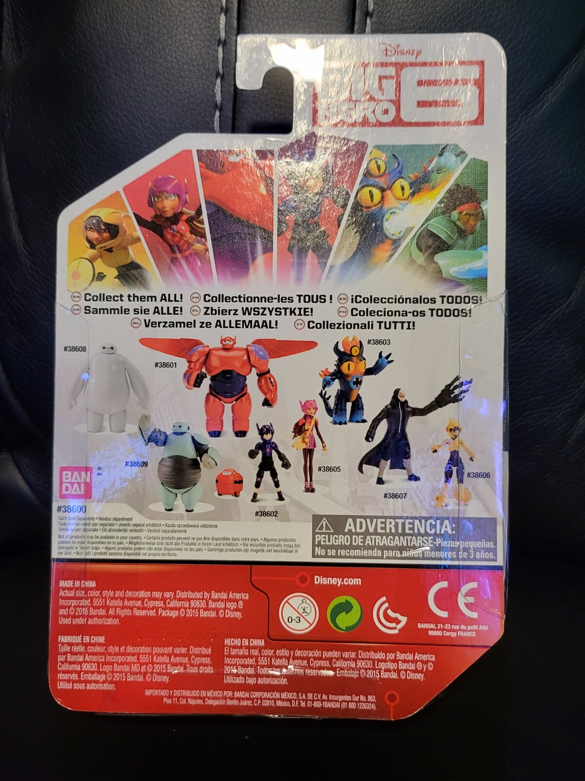 Big Hero 6 Disney Bandai 2014 Action Figure Yokai 10cm With MICROBOT ...
