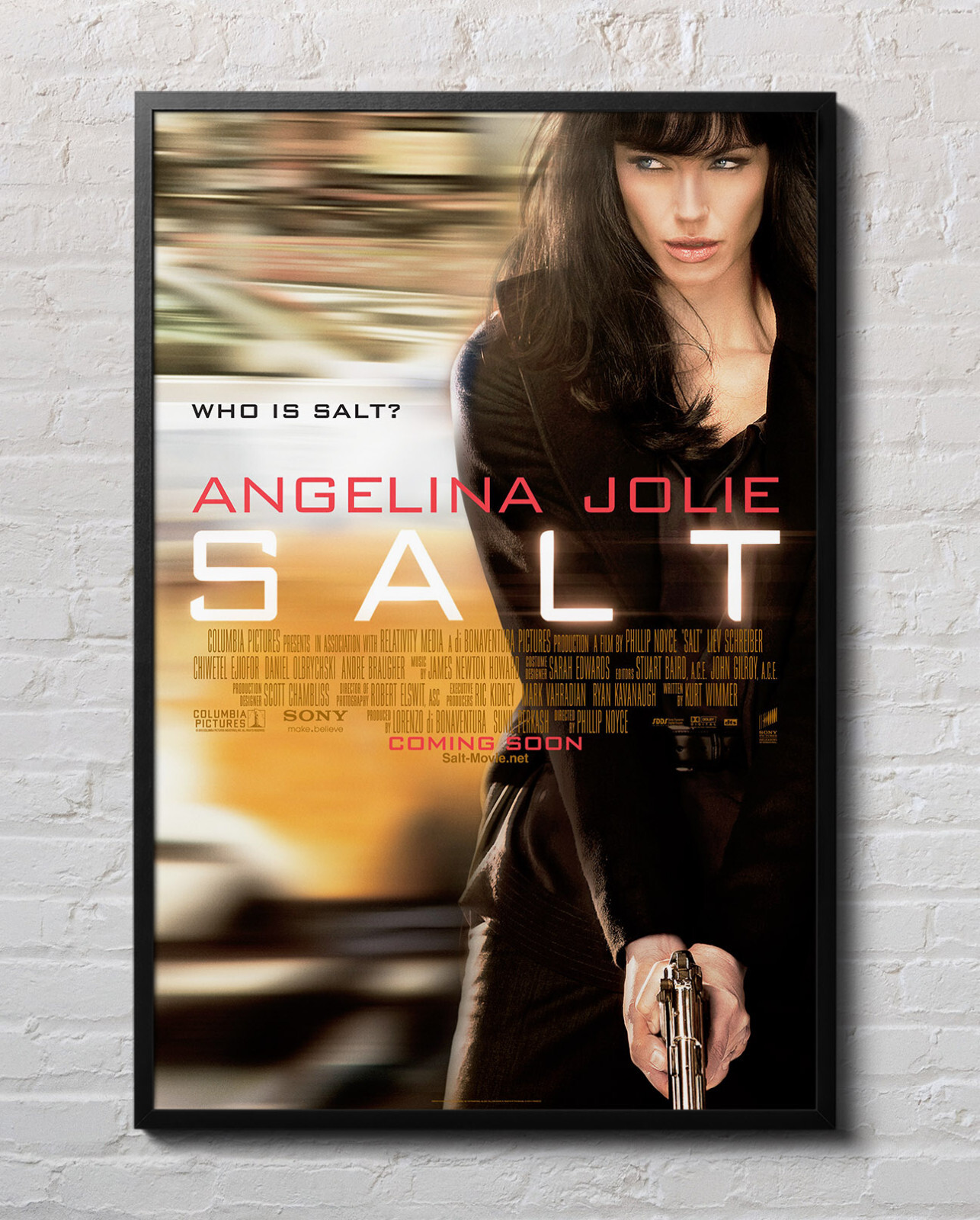 Angelina Jolie Salt Poster