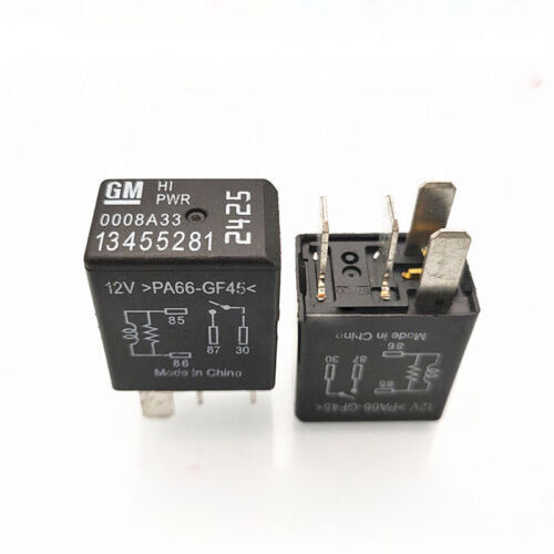1pcs GM 13455281 PA66-GF45 12VDC Automotive Relay #E5* | eBay