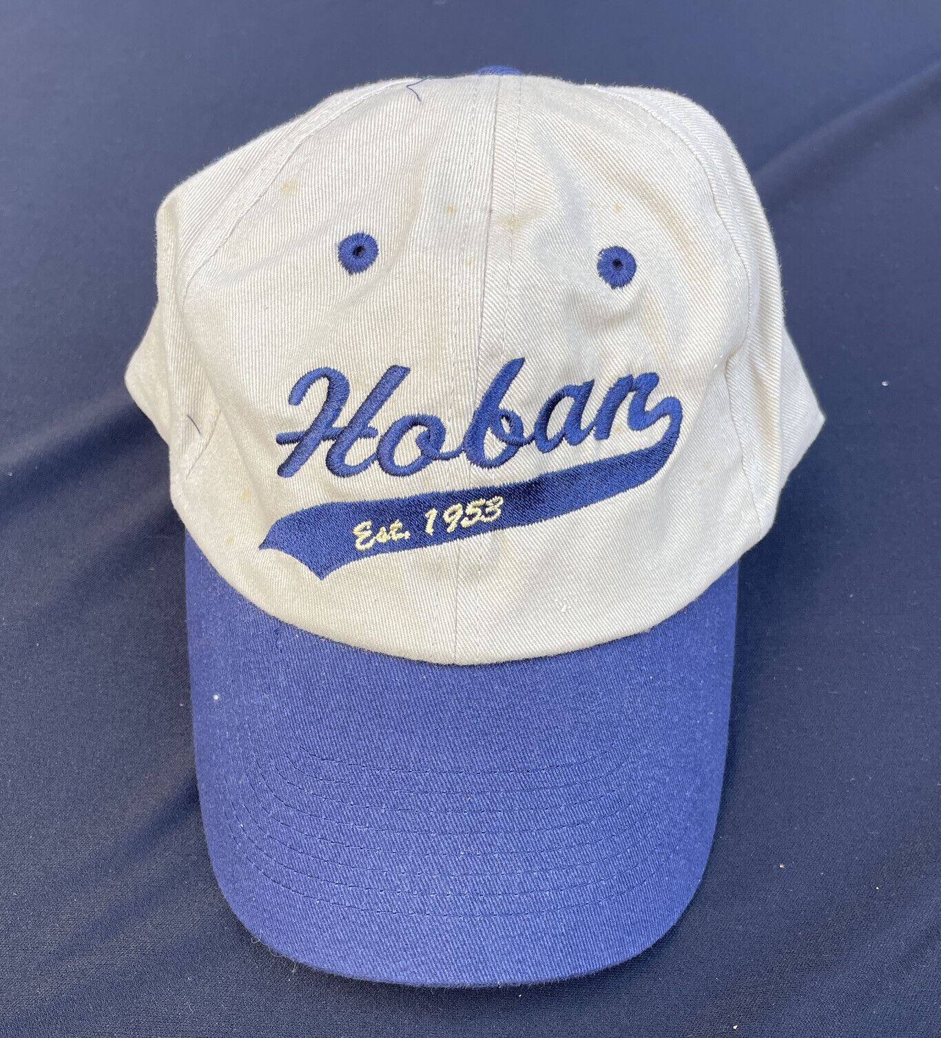 Akron Hoban High School Alumni Association Adjustable Tab/Blue Hat Cap ...