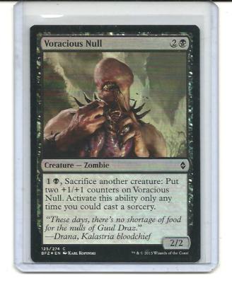 Voracious Null - Foil - Battle for Zendikar - Magic the Gathering | eBay