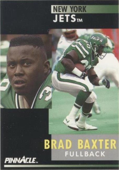 1991 Pinnacle Brad Baxter #230 for sale | eBay