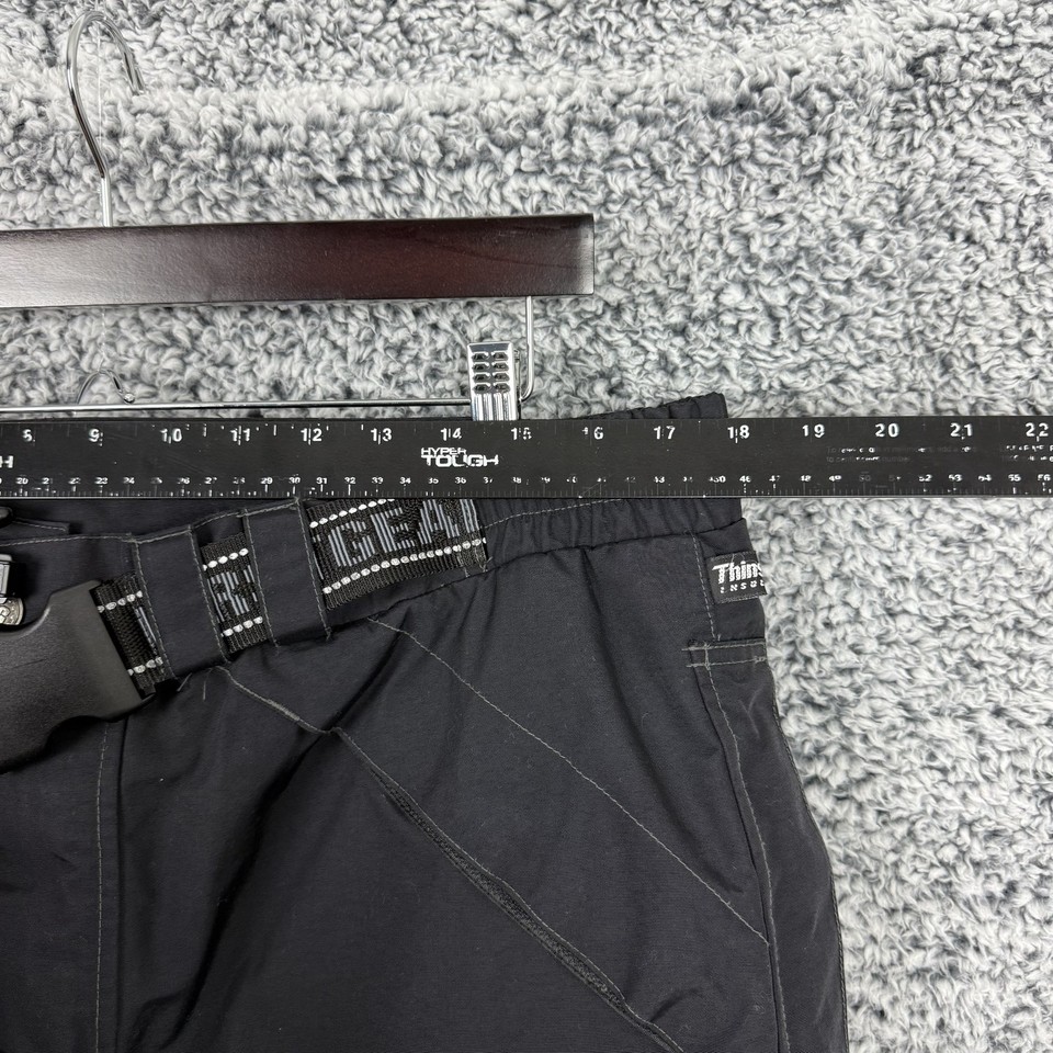 FirstGear Motorcycle Pants Mens 36 Black Padded Armor Hypertex Riding ...