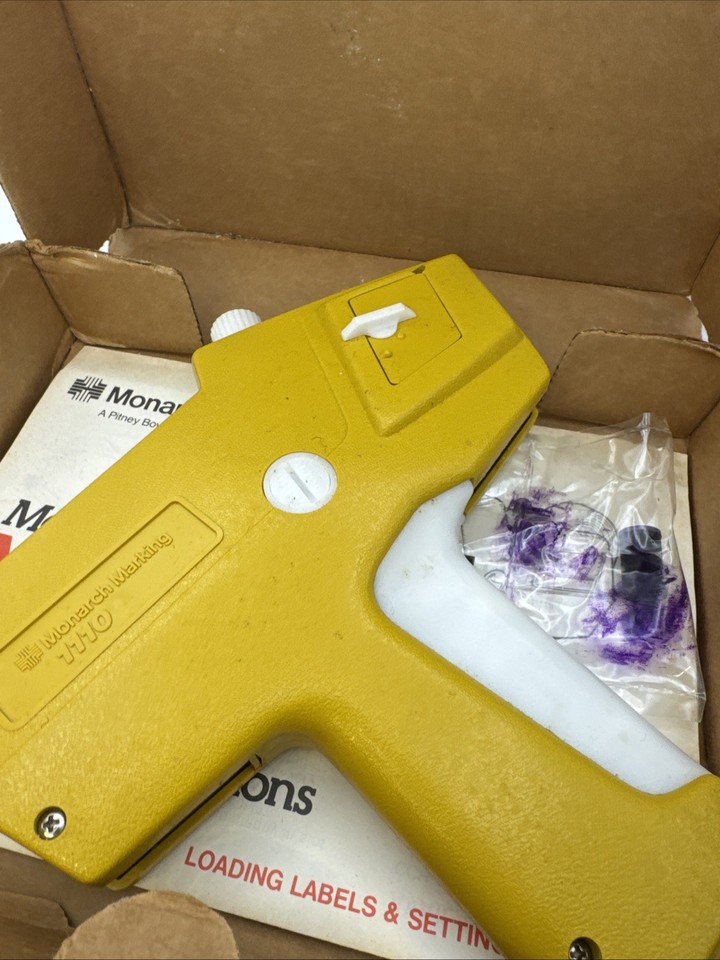 Vintage Pitney Bowes Monarch Marking 1110 Labeler Pricing Gun NOS | eBay