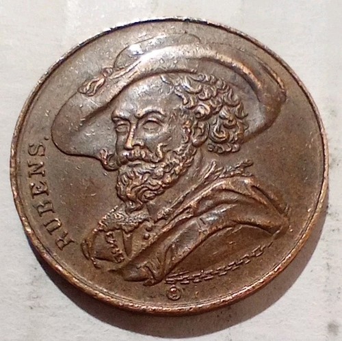 Peter Paul Rubens Vintage Jeton Dutch Flemish Belgium Token | eBay