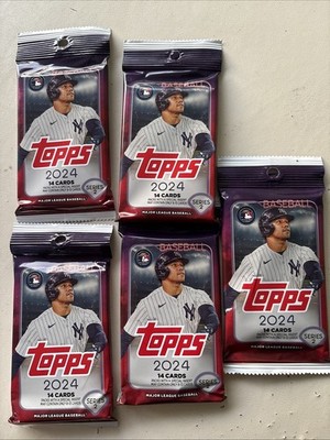 2024 Topps Series 2 Baseball Card Retail Packs Lot Of 5 Brand New ...