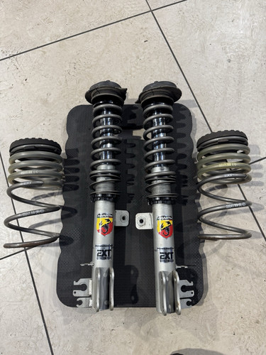Abarth 500/595/695 EXT Front Shocks + Rear Springs | eBay