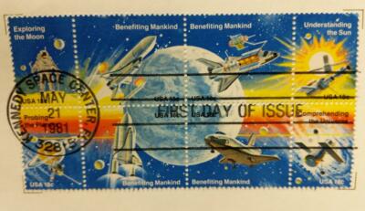 Space Shuttle 1981 First Day of Issue postage stamps Columbia | eBay