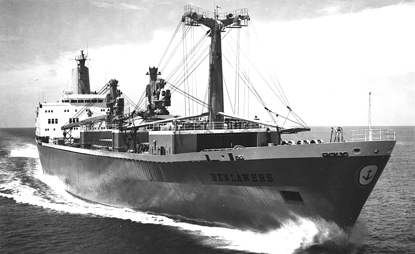 Benlawers 1970 Ship of the Ben Line Shipping Co OLD PHOTO | eBay Australia