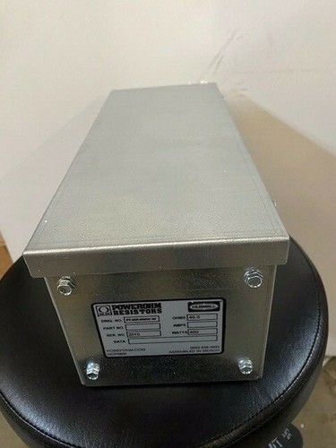 Hubbell Powerohm Braking Resistor, 400 W, 40 Ohms, PF40R400W-W | eBay