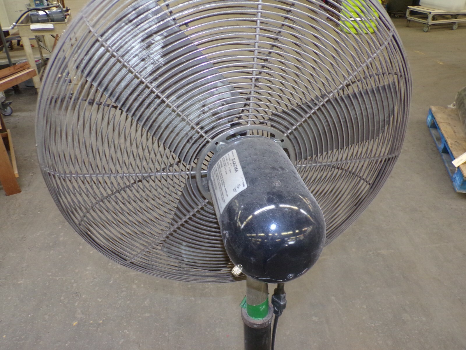 MARLEY INDUSTRIAL FAN, 24ACHA, 24" BLADE, 2.2 AMPS, 60" HEIGHT, 28 ...