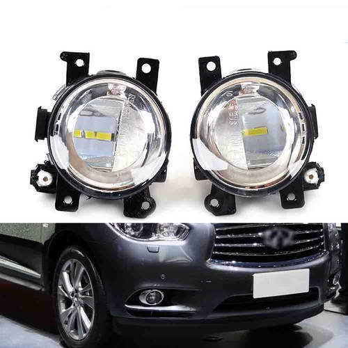 2X Front Bumper LED Fog Lights & LH&RH Lamp for 2014-2020 Infiniti Q50 ...