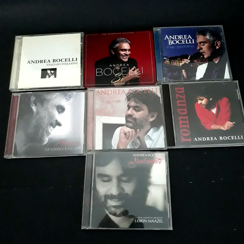 Lot of 7 Andrea Bocelli CD's - Nice Condition | eBay