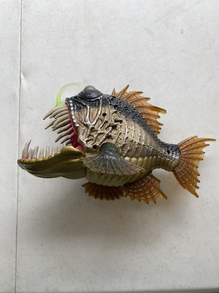 Chap Mei Deep Sea Anglerfish with Chomping Mouth Action Figure Fish Toy ...